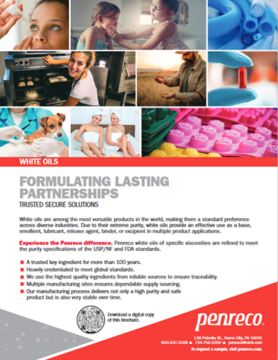 White Mineral Oil Manufacturer | Penreco®